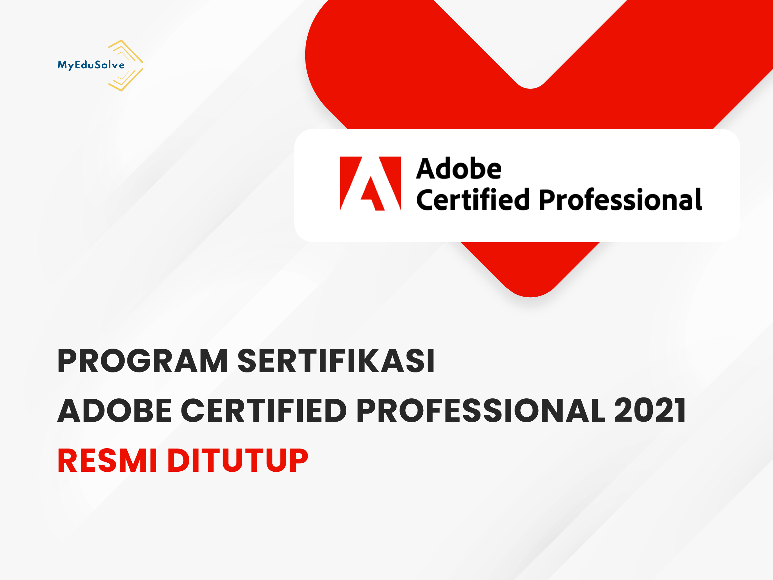 Program Sertifikasi Adobe Certified Professional (ACP) Versi 2021 Akan ...